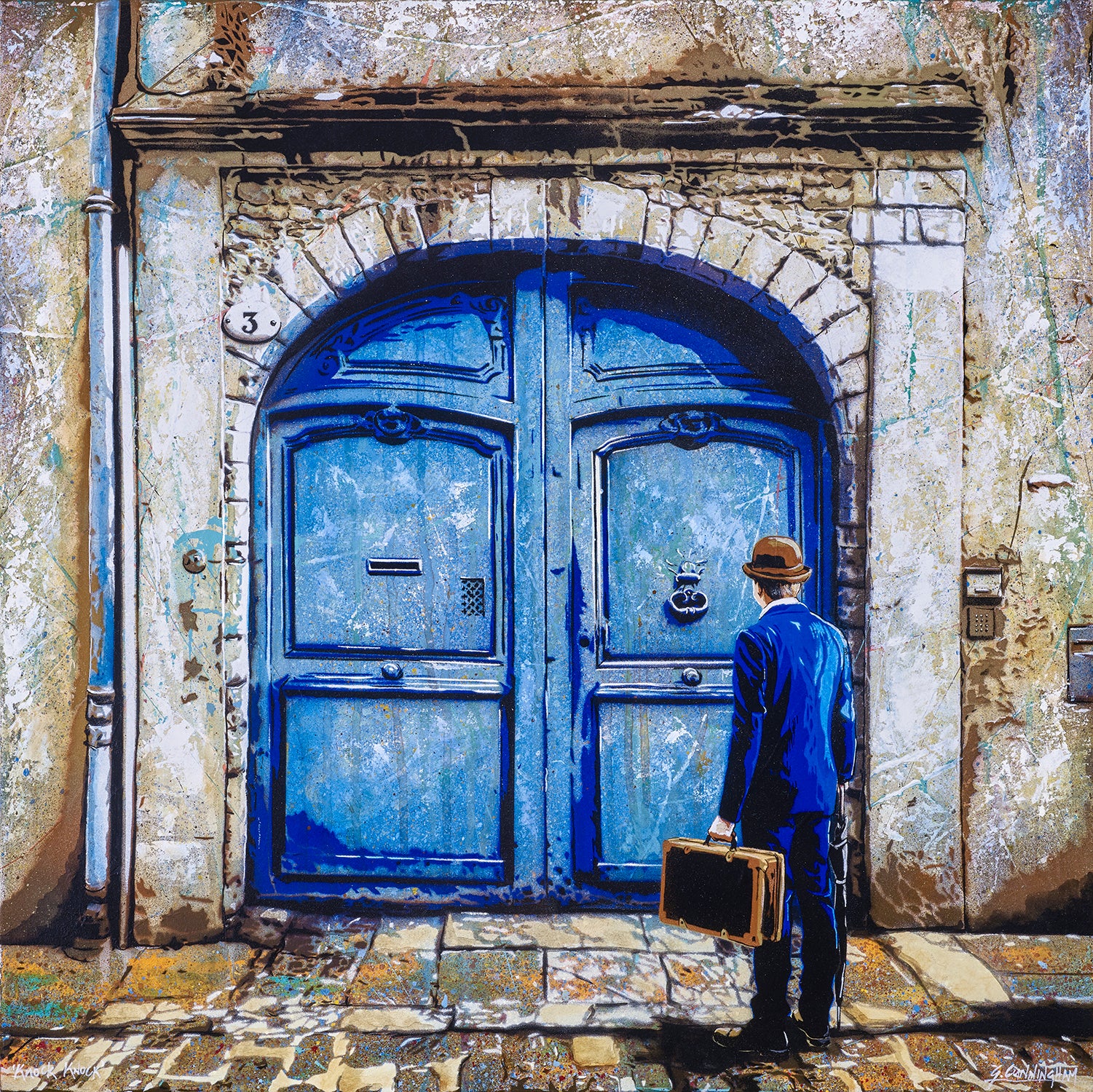'Knock Knock' – Geoff Cunningham Art