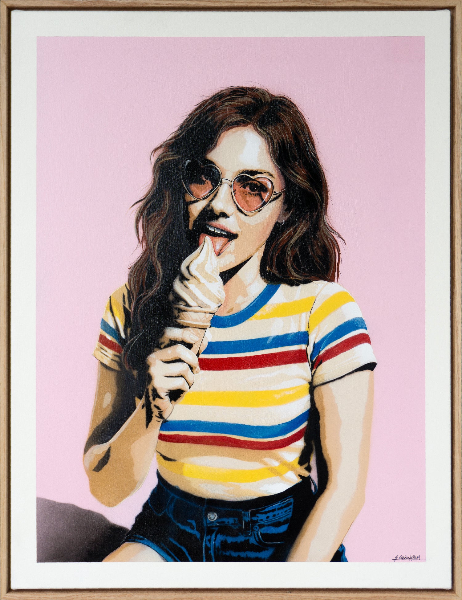 'Soft Serve' - Australian Retro Cool Nostalgia Art by Geoff Cunningham ...