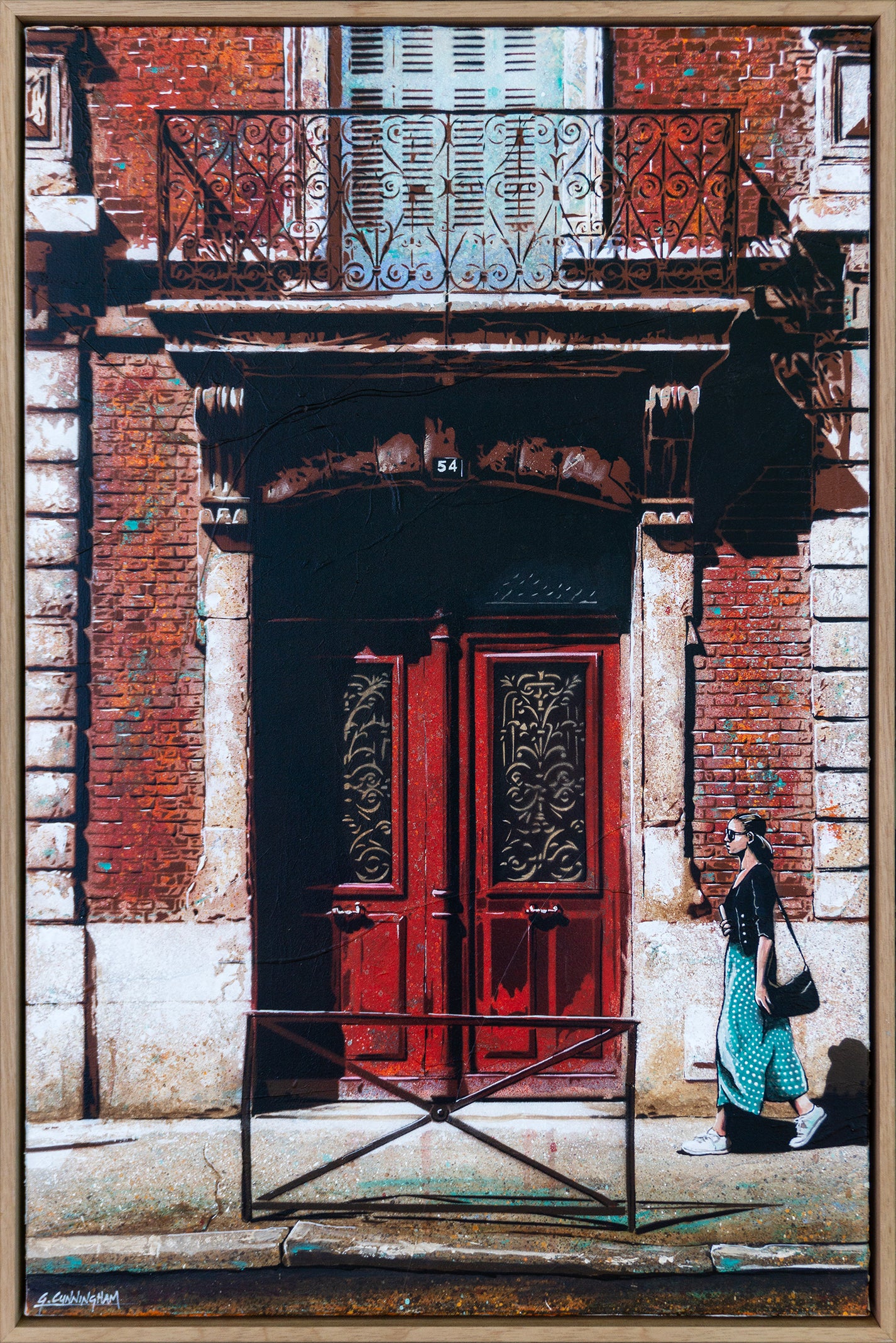 'The Red Doors' – Geoff Cunningham Art